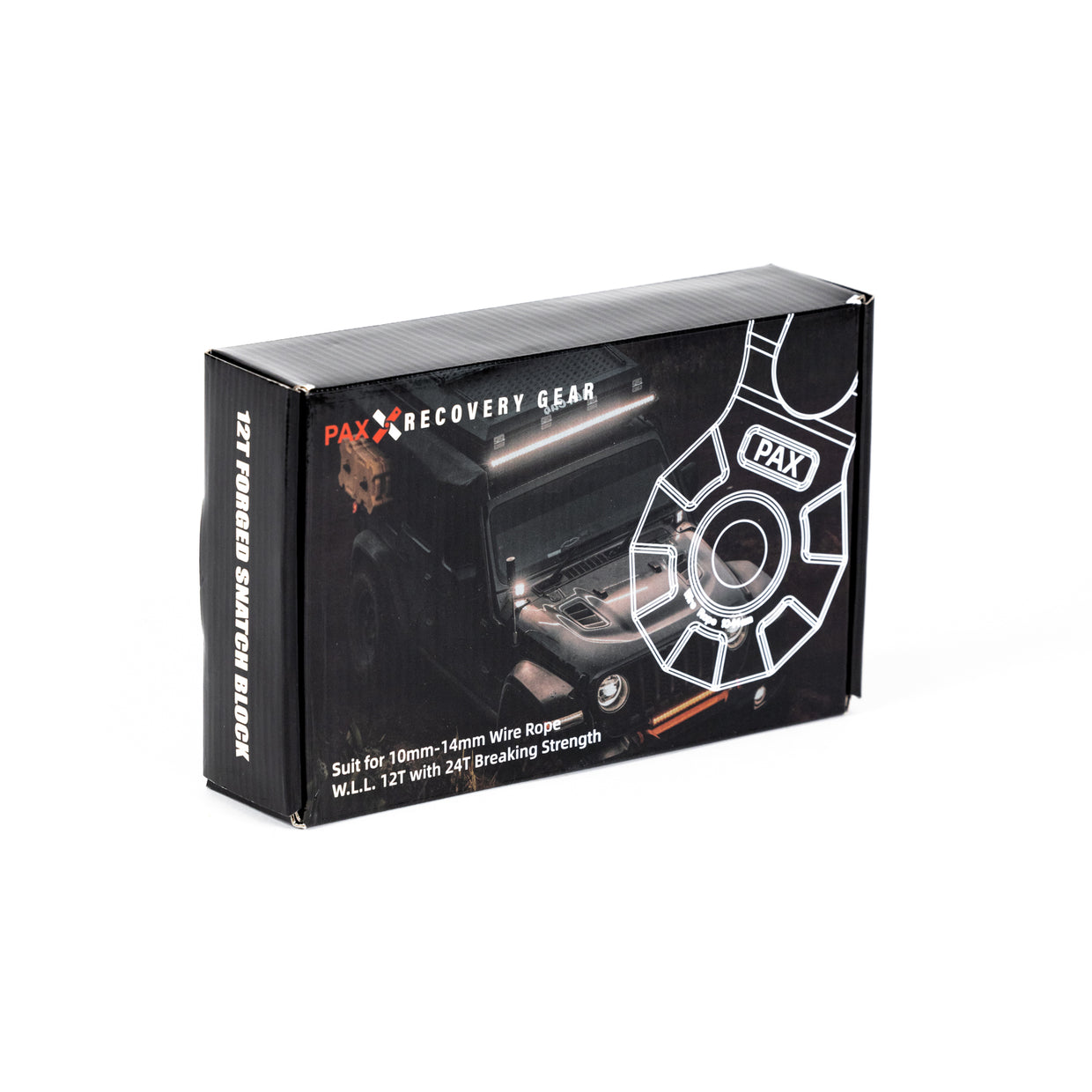 12 Ton Forged Snatch Block | RotopaX